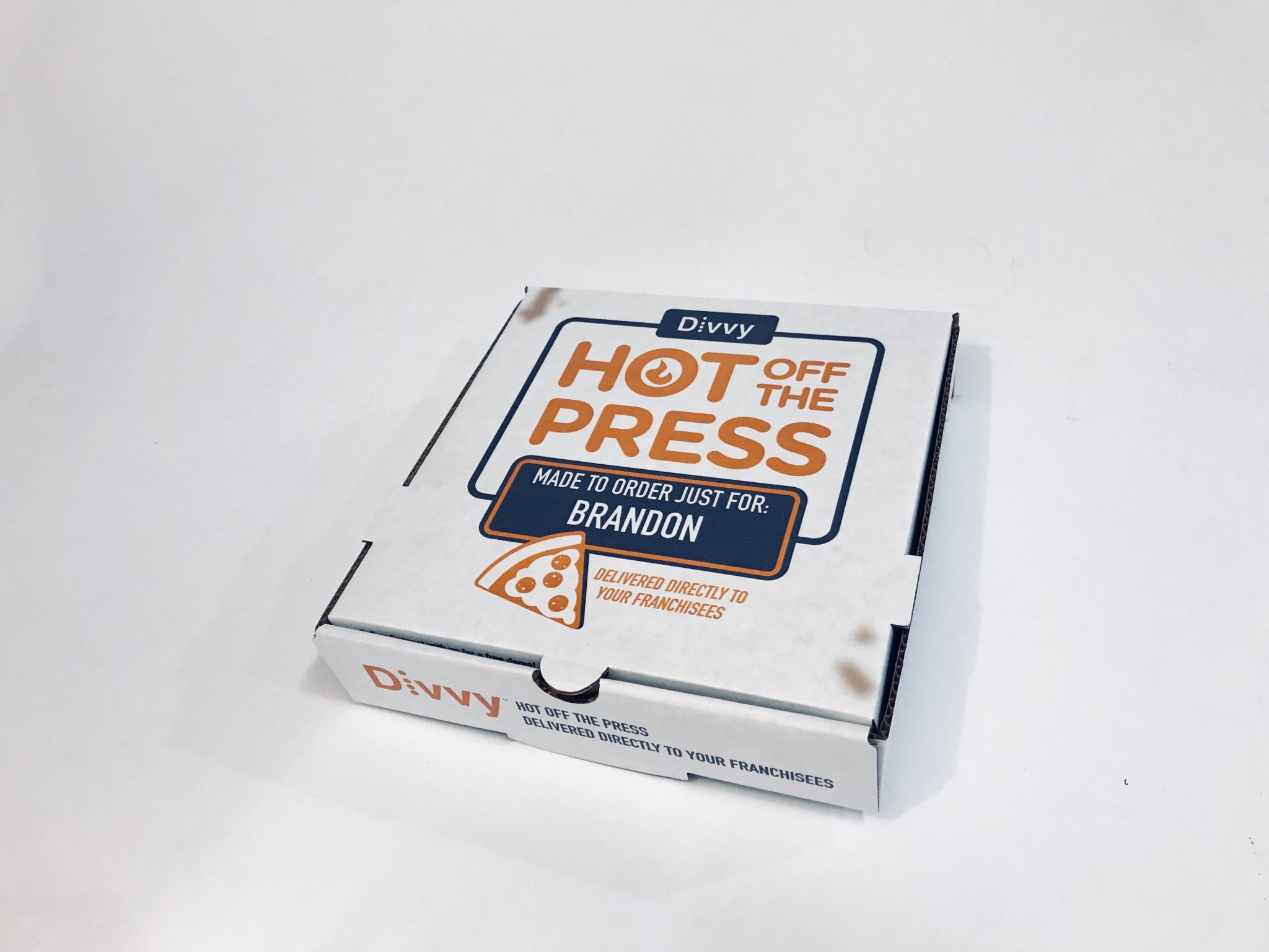 Who's Hungry? Pizza Box Marketing Campaign by Divvy | Alexanders Print ...